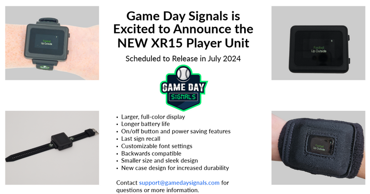 Game Day Signals - Electronic Pitch Calling for Baseball and Softball